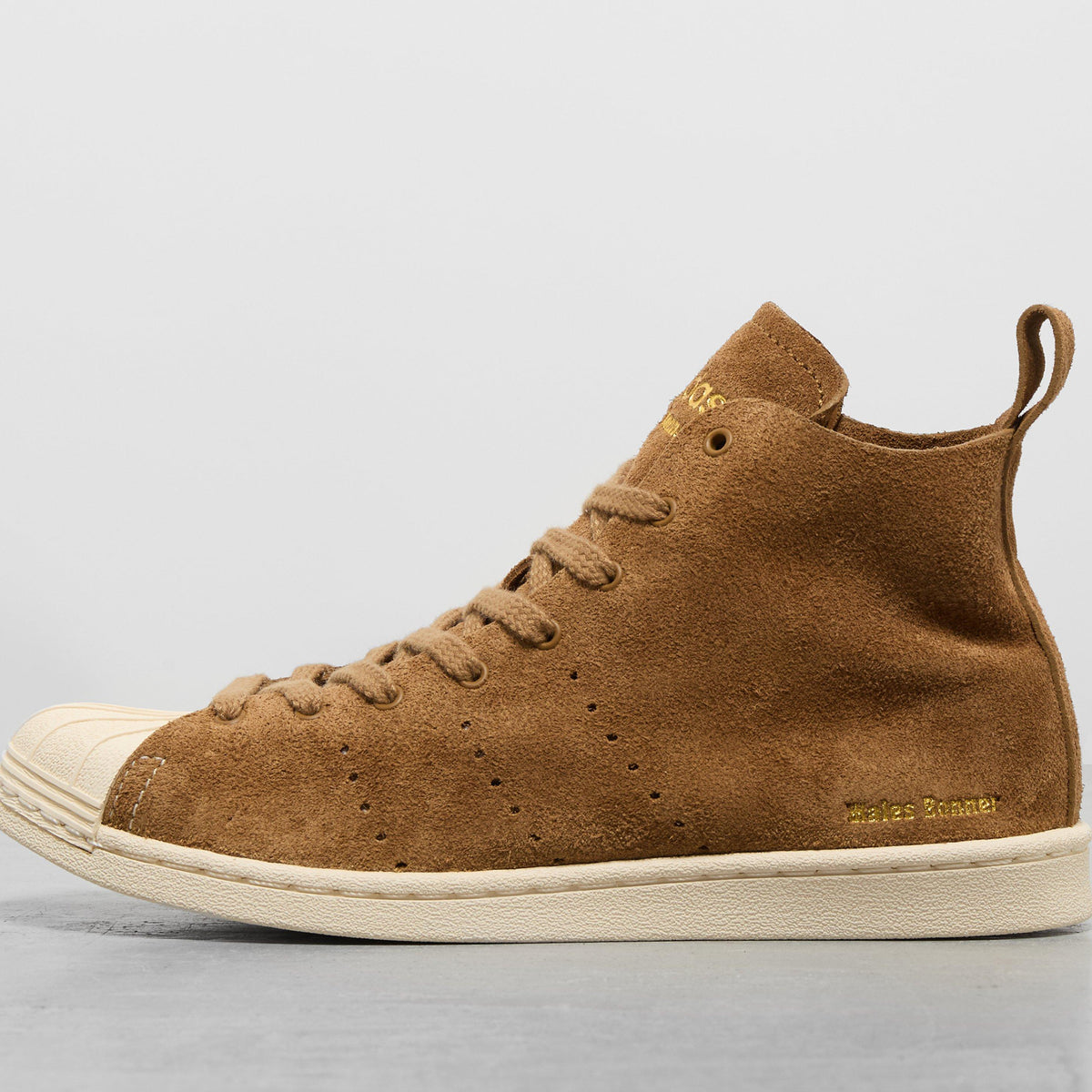 Brown adidas Originals x Wales Bonner Superstar Hi Women's